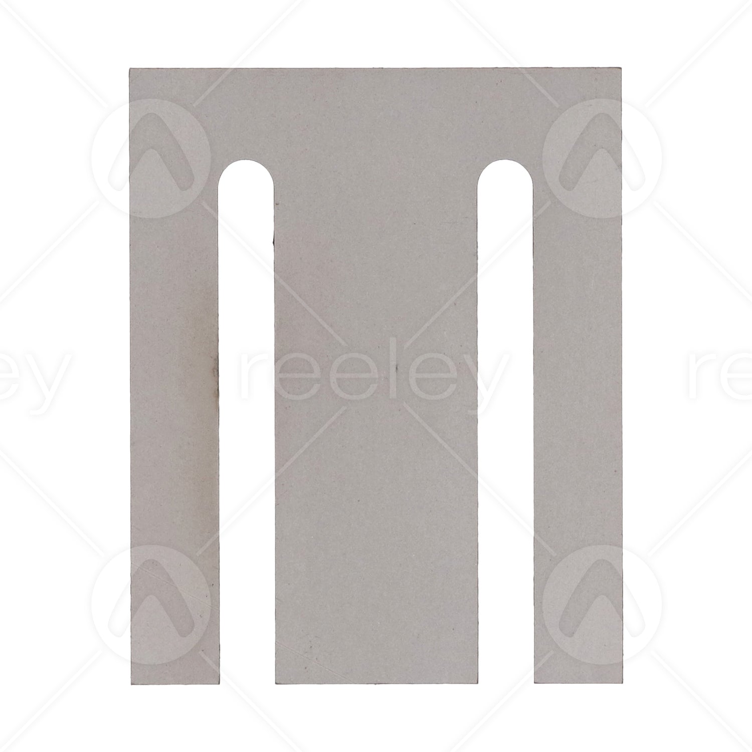 1mm Mild Steel Packer (42mm Slot Centres) – Reeley Ltd