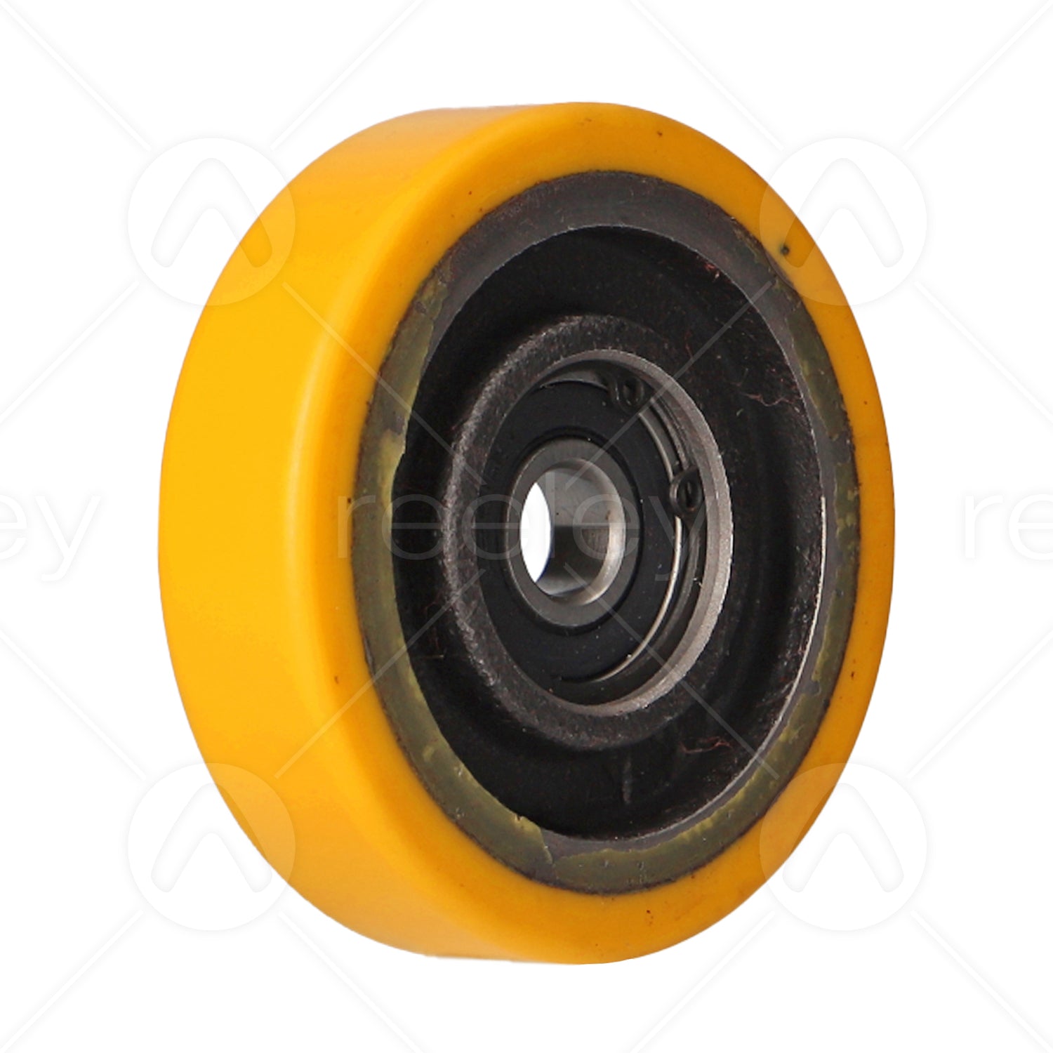 Polyurethane Guide Roller (80mm OD) with Cast Iron Core – Reeley Ltd