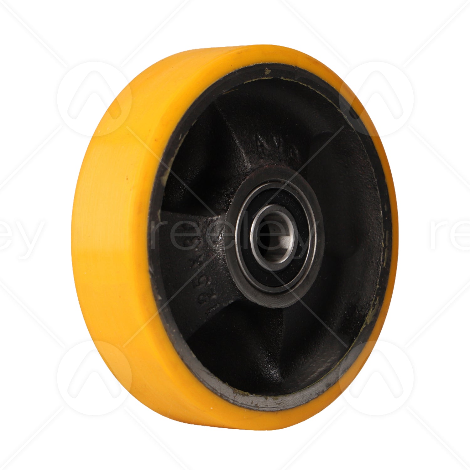 Polyurethane Guide Roller (120mm OD) with Cast Iron Core – Reeley Ltd