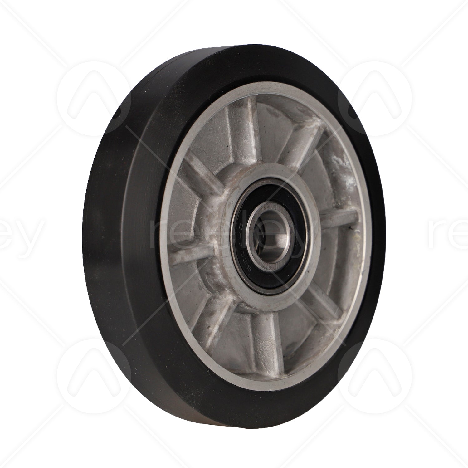 Neoprene Guide Roller (152.4mm/6" OD) with Aluminium Core – Reeley Ltd