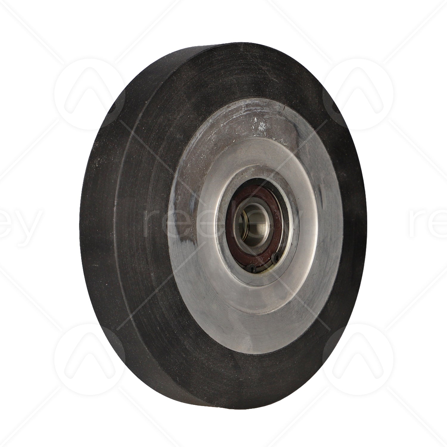 Polyurethane Guide Roller (152.4mm/6" OD) with Aluminium Core – Reeley Ltd