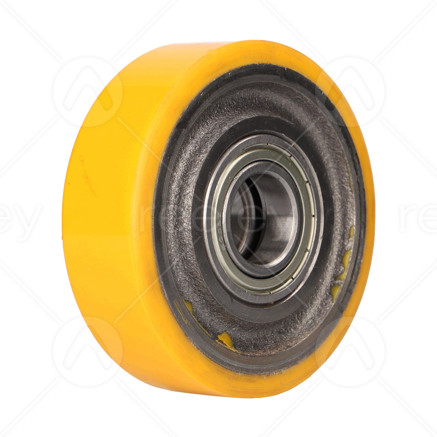Polyurethane Guide Roller (98mm OD) with Cast Iron Core – Reeley Ltd