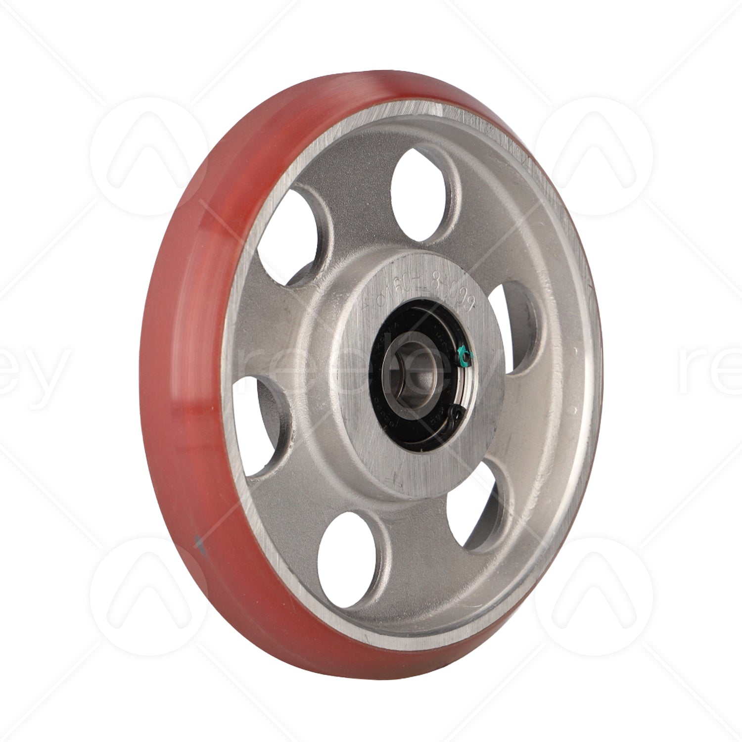 Polyurethane Guide Roller (160mm OD) with Cast Iron Core – Reeley Ltd