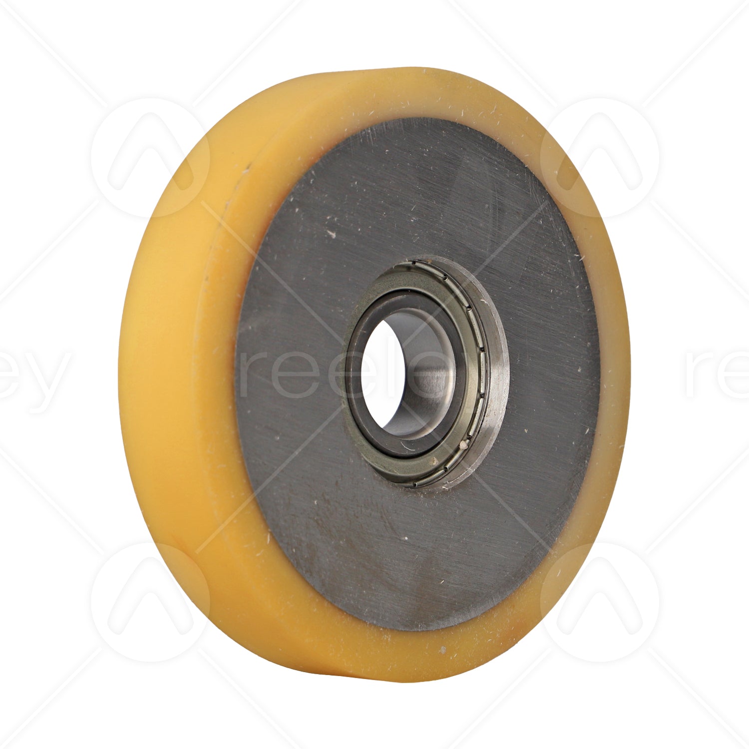 Vulkollan® Guide Roller (125mm OD) VU 93° with Steel Core – Reeley Ltd