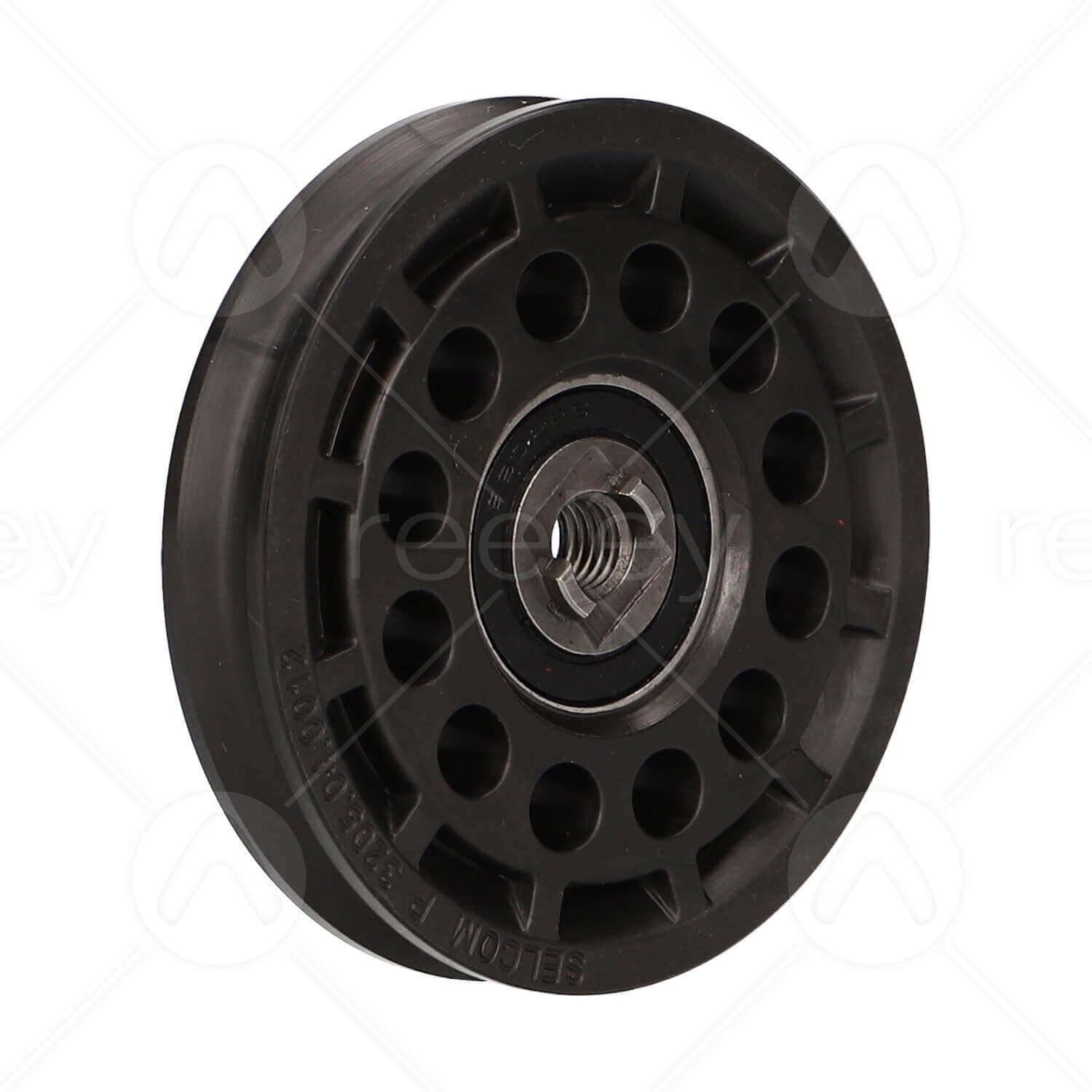 Nylon Door Hanger Roller with M10 Tapped Centre (Curved Track) – Reeley Ltd