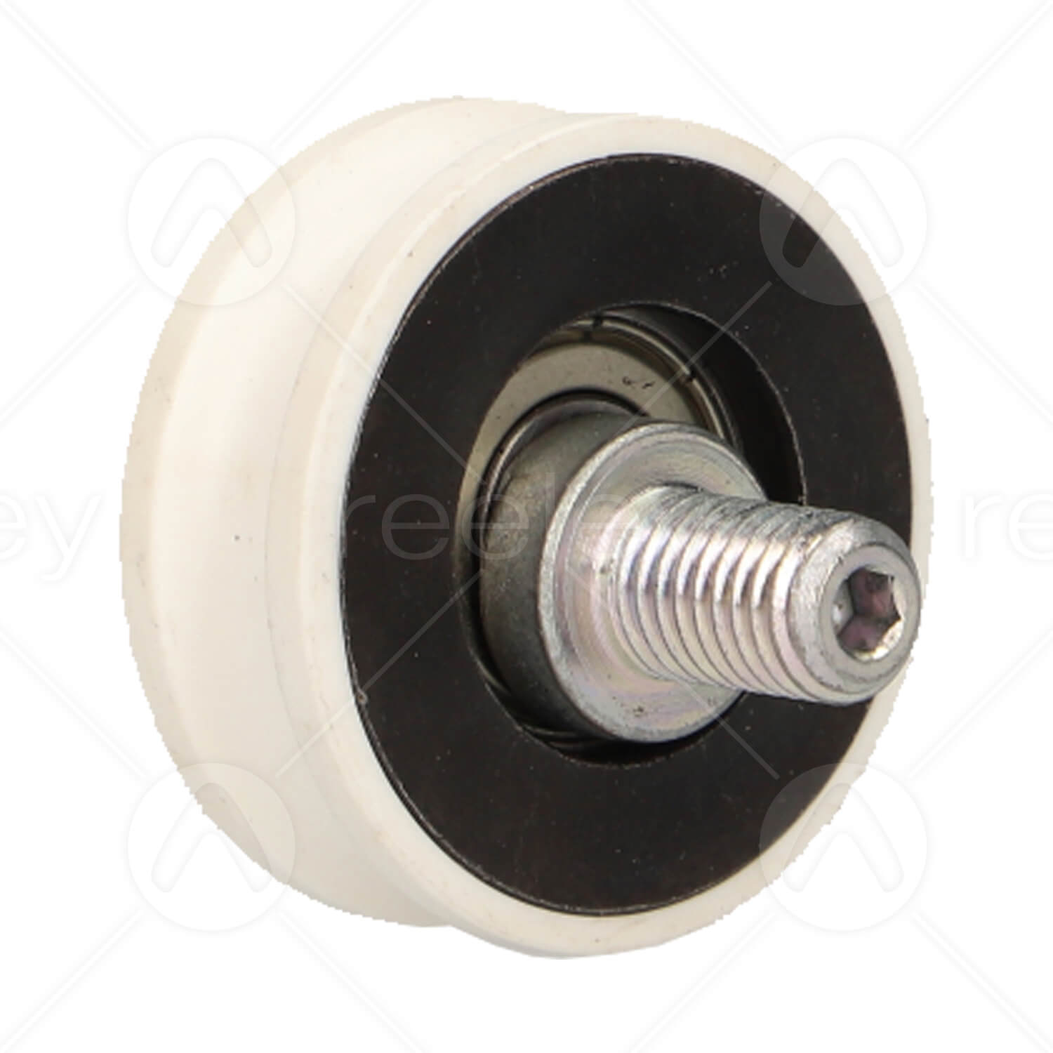 Steel Door Hanger Roller with Nylon Tyre & M10 Eccentric Pin (Curved T ...