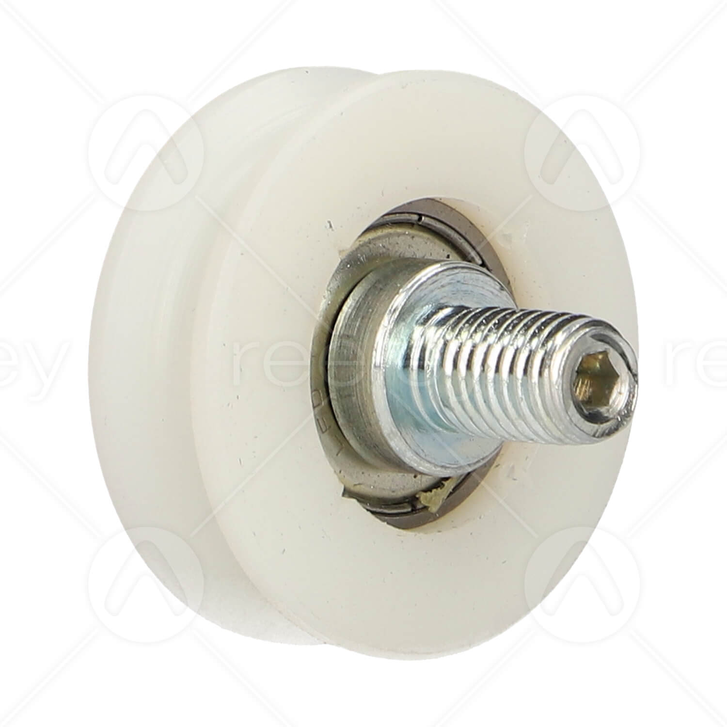 Nylon Roller with M10 Concentric Pin (Curved Track) – Reeley Ltd