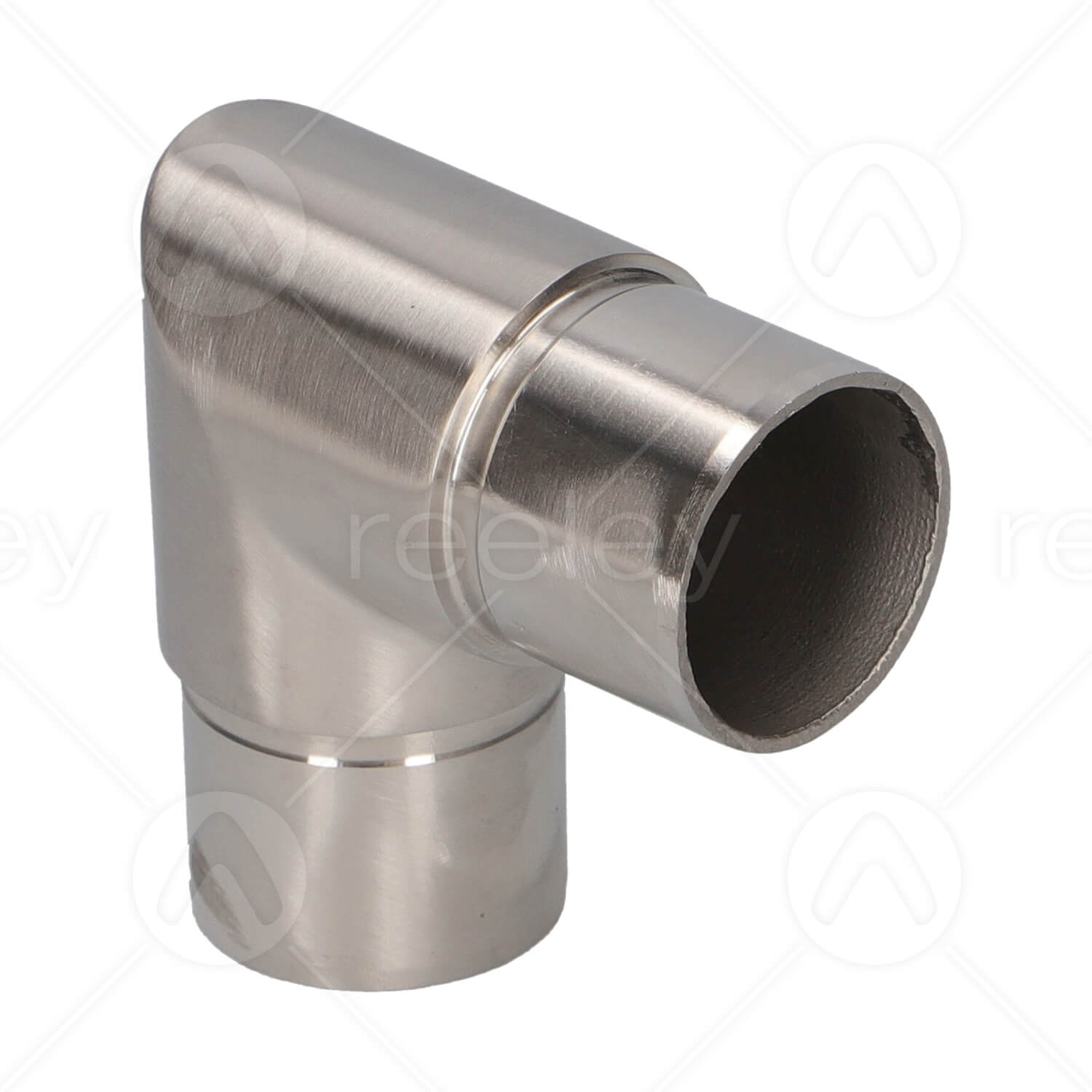 Stainless Steel Handrail Right Angled Elbow (42.4mm) – Reeley Ltd