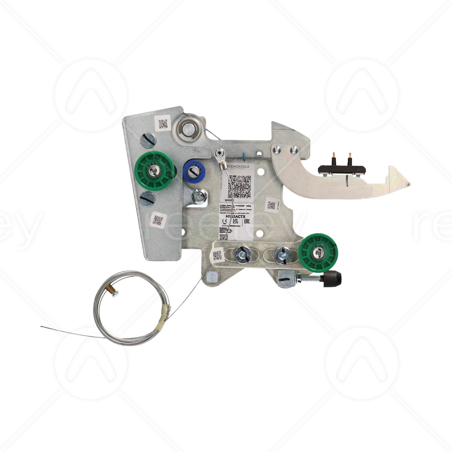 IP20 Landing Door Lock (Right Hand)(SP) – Reeley Ltd