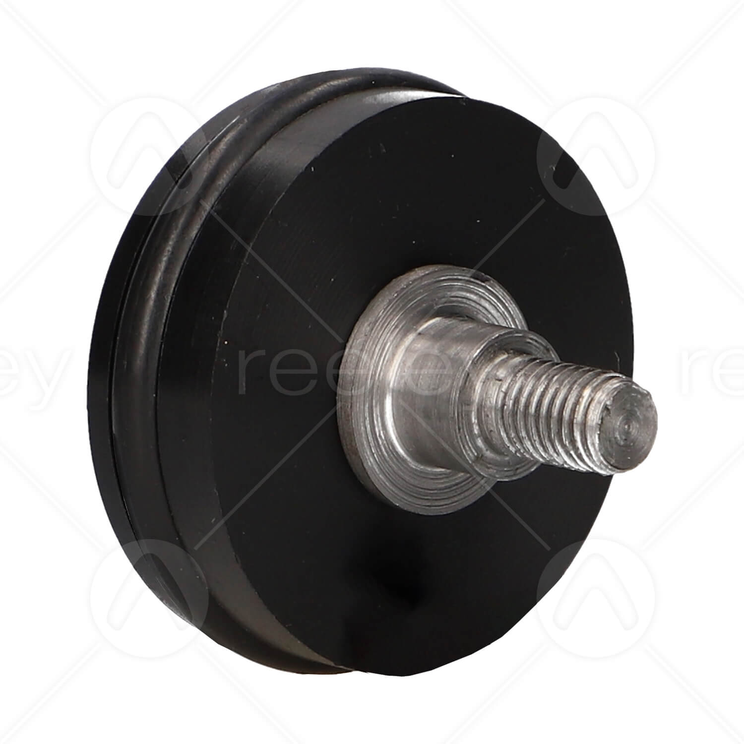 Nylon Pick Up Roller with Rubber Tyre with M8 Threaded Insert – Reeley Ltd