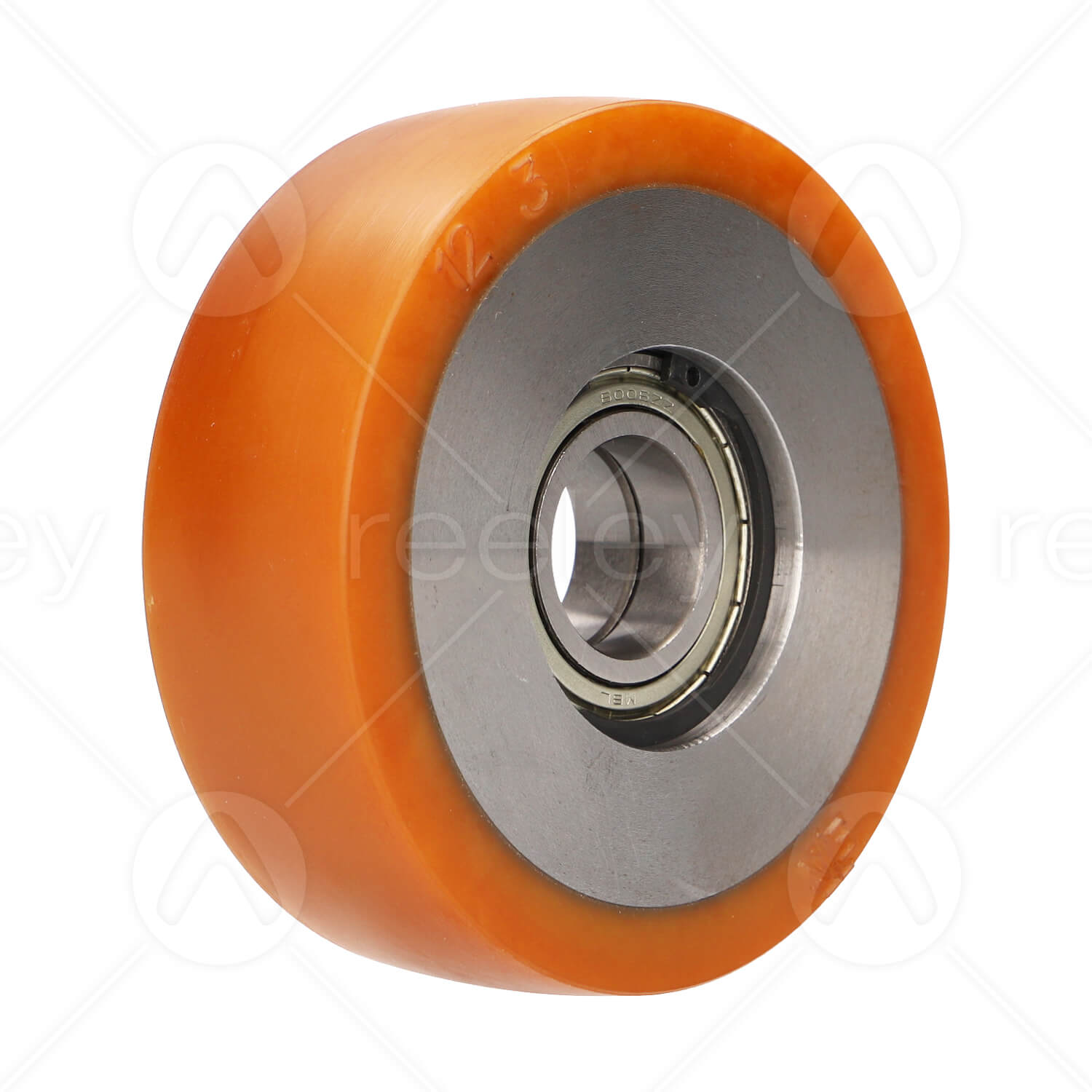 Vulkollan® Guide Roller (125mm OD) VU 93° with Steel Core – Reeley Ltd